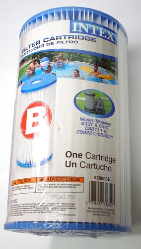 Genuine Intex Type B Filter Cartridge fits Intex/Bestway Pumps ...