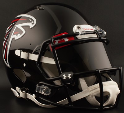 ***CUSTOM*** ATLANTA FALCONS NFL Riddell Speed AUTHENTIC Football ...