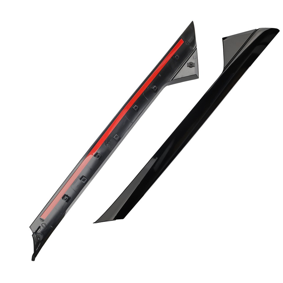 2011-19 Ford Explorer Left Right Side Windshield A-Pillar Molding Trim ...