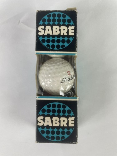 Sabre Vintage Golf Balls Retro Old Set Of 3 Rare 99p | eBay