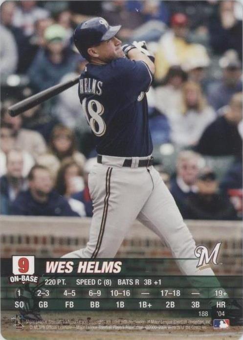 2004 MLB Showdown - Wes Helms #188 for sale online | eBay