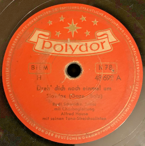 Rudi Schuricke – Tourner' Toi Encore Einmal À / Bleib 'Pour Toujours À ...