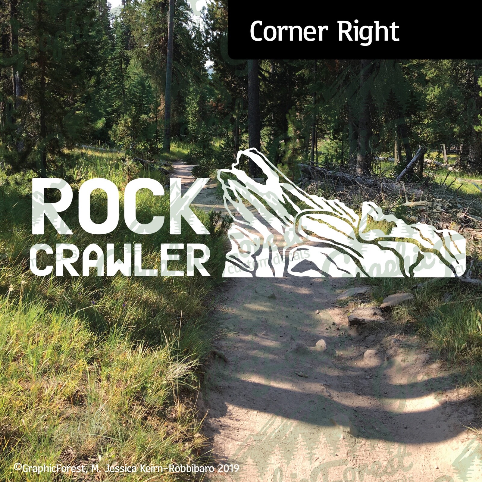 Rock Crawler Decal for Window or Vehicle Body | eBay