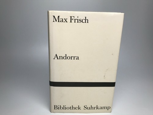 Max Frisch Andorra Bibliothek Suhrkamp 1982 Book German | eBay