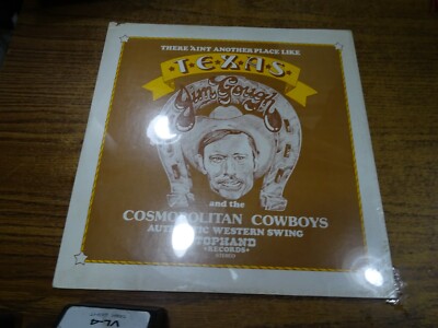 JIM GOUGH+THE COSMOPOLITAN private press LP Urban Cowboy movie actor ...