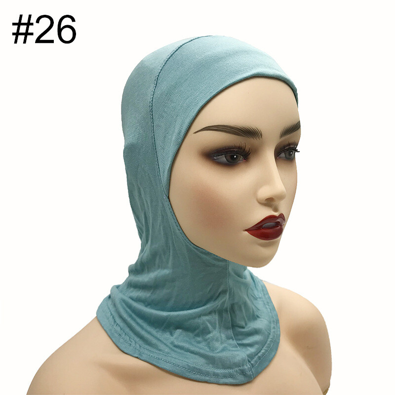 Women's Under Scarf Hat Cap Bone Bonnet Ninja Hijab Islamic Neck Covers Muslim | eBay