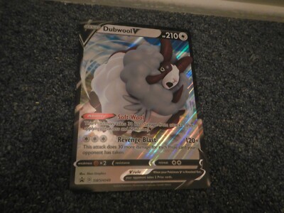 Pokemon TCG 2020 Card Jumbo Promo Dubwool V SWSH49 | eBay