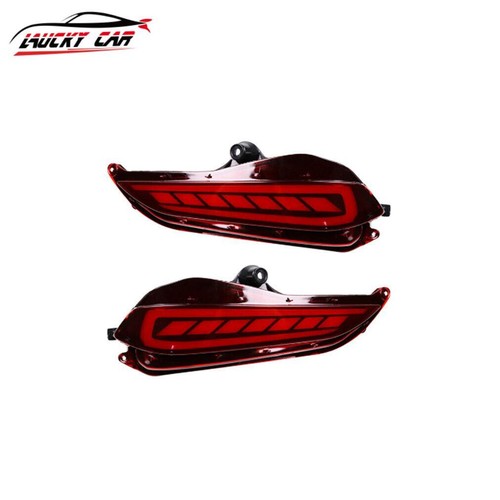 LED Rear Bumper Tail Brake Light Fog Lamp Fits For Toyota Yaris 2017 ...