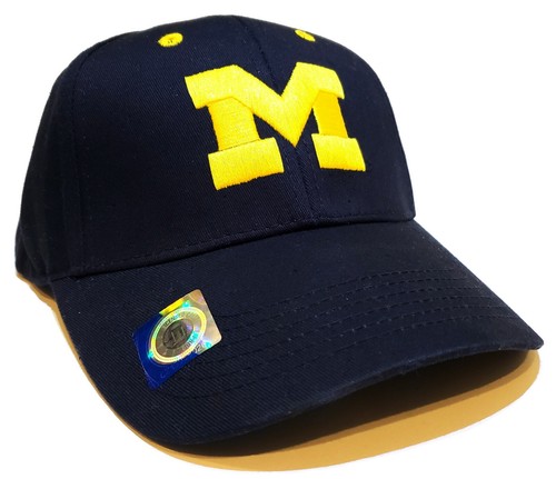 Collegiate Headwear Michigan University Wolverines "M" Hat Cap NCAA ...