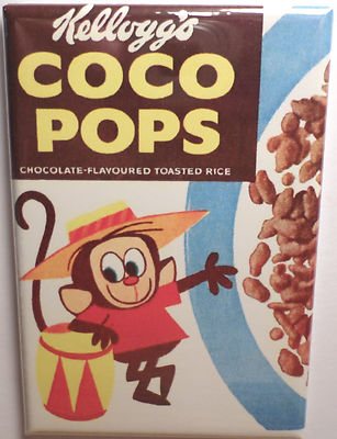 Coco Pops Vintage Cereal Box 2"x3" MAGNET Fridge or Locker Retro | eBay