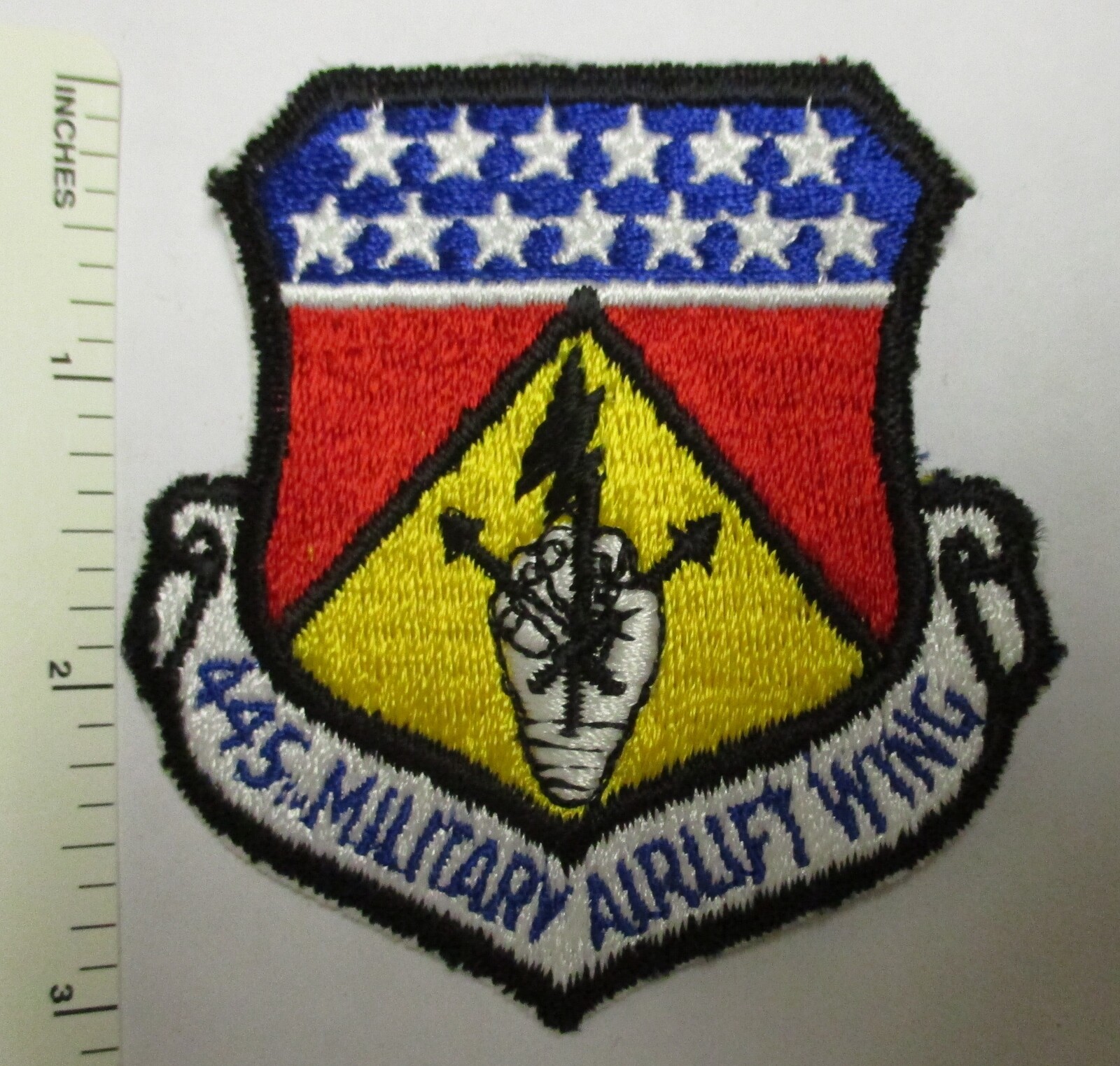 US AIR FORCE 445th MILITARY AIRLIFT WING PATCH Original USAF | eBay