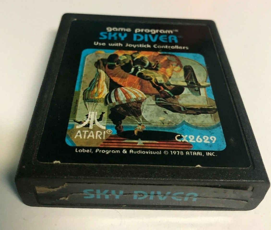 Arcade Atari 2600 Game Program Sky Diver Cartridge (WORKING!) | eBay