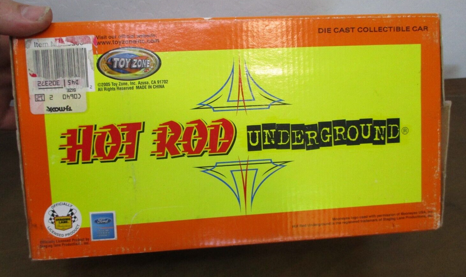 Hot Rod Underground Defibrillator! Gold 1/18 Die Cast W/ Box Jeff ...