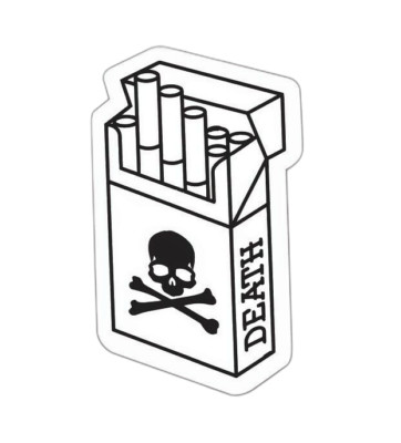 Death Cigarette Sticker Decal | eBay