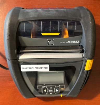 Zebra QLN420 Mobile Label Printer-QN4-AUNA0E00-00 (BLUETOOTH ONLY) | eBay