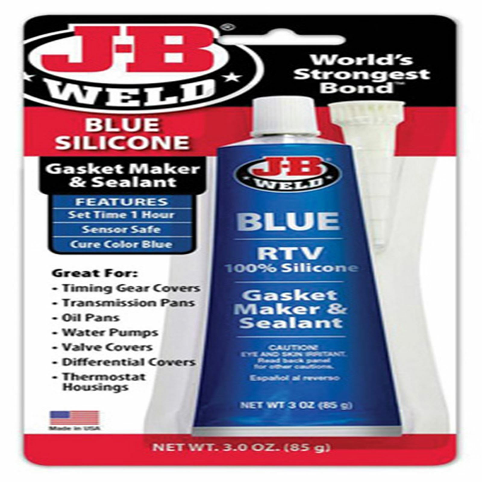 31316 J-b Weld Blue RTV 100 Silicone Full Case of 6 Tubes for sale ...