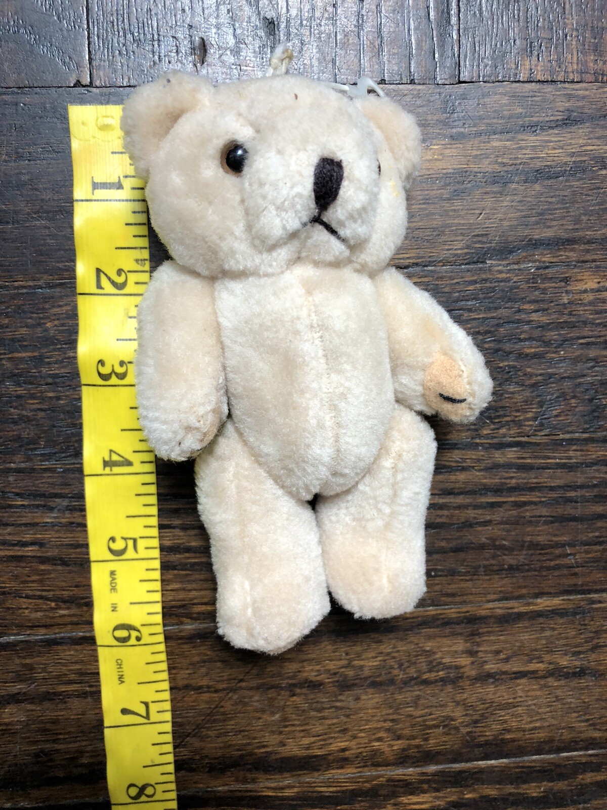 Vintage 6” Plush Teddy Bear Jointed Stuffed Animal Moveable Pose ...