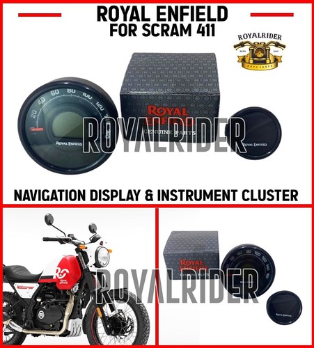 Royal Enfield SCRAM 411 "NAVIGATION DISPLAY & INSTRUMENT CLUSTER COMBO ...