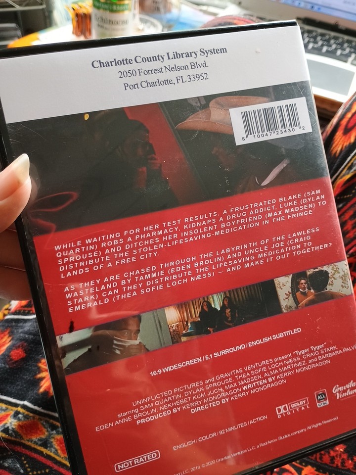 Tyger Tyger (DVD, 2020) **Good cond** EX-LIBRARY 810047234302| eBay