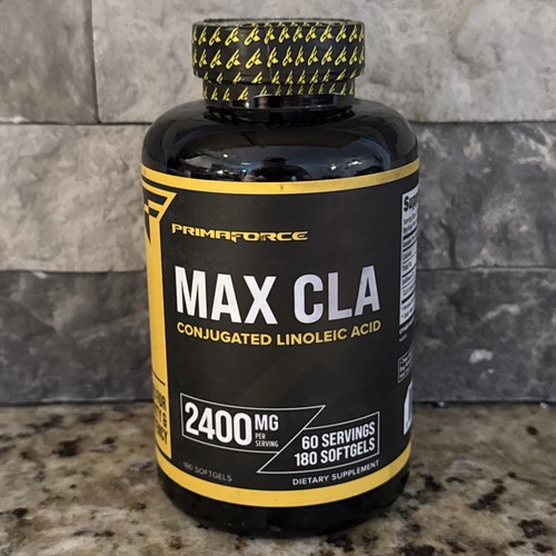 Primaforce Max CLA Supplement, 180 Softgels, 60 Servings, 2400 mg Per ...