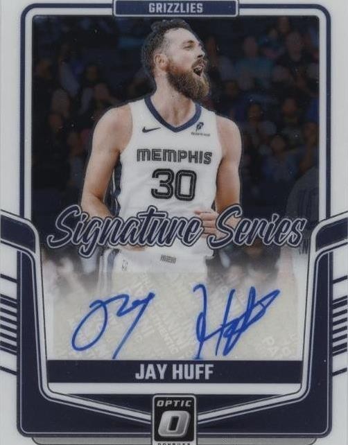 2024-25 Panini Donruss Optic - Signature Series Jay Huff, Jay Huff #SS ...