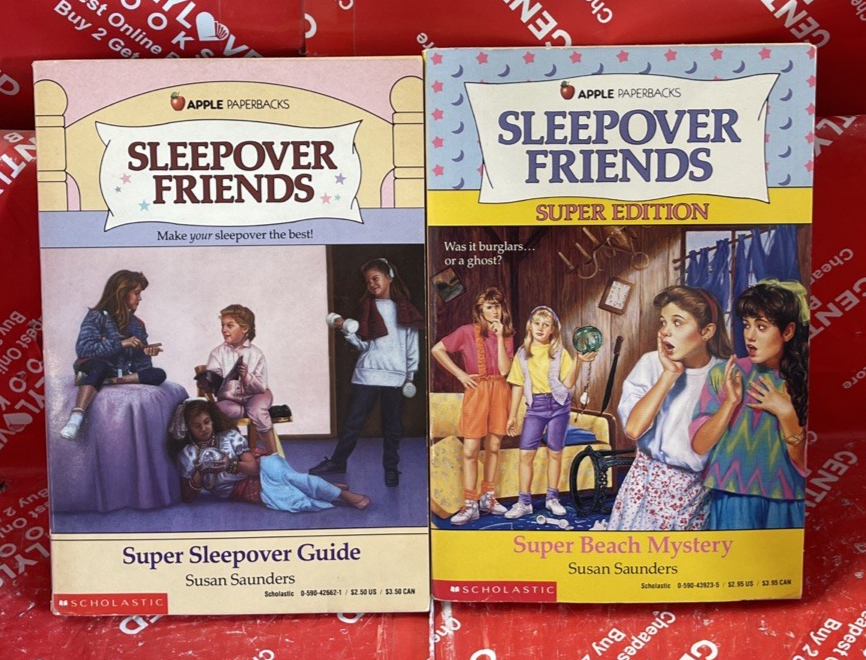 Vintage Sleepover Friends Books lot of 22 by Susan Saunders Scholastic ...
