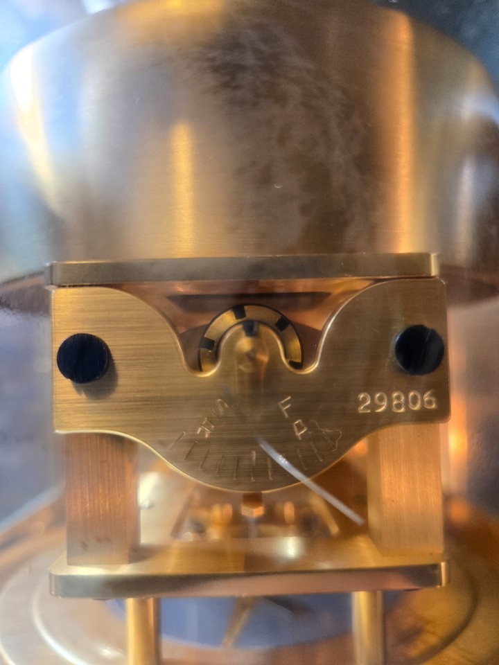 Early LeCoultre Atmos Clock 519 Serial Number 29806 Working | eBay