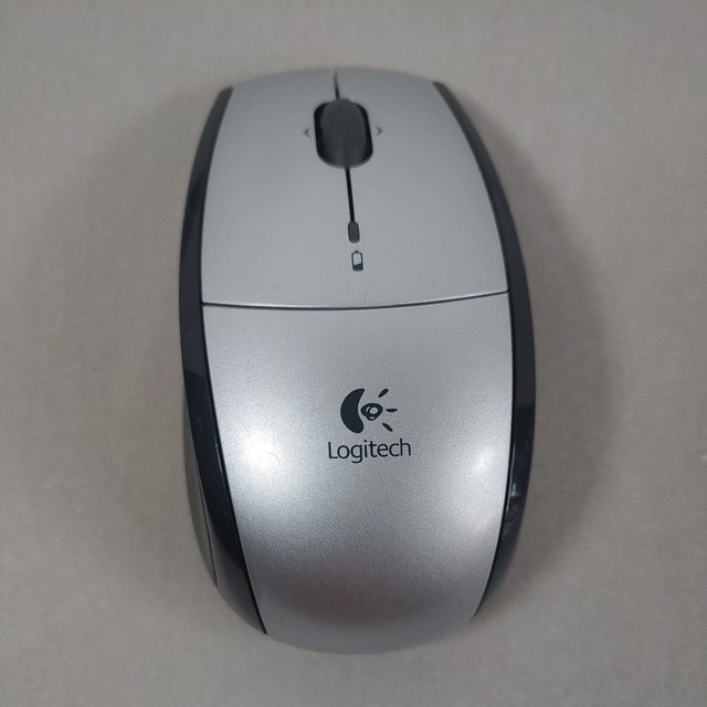 Logitech LX5 (M-RBG114) Silver & Black Cordless Bluetooth Receiver ...