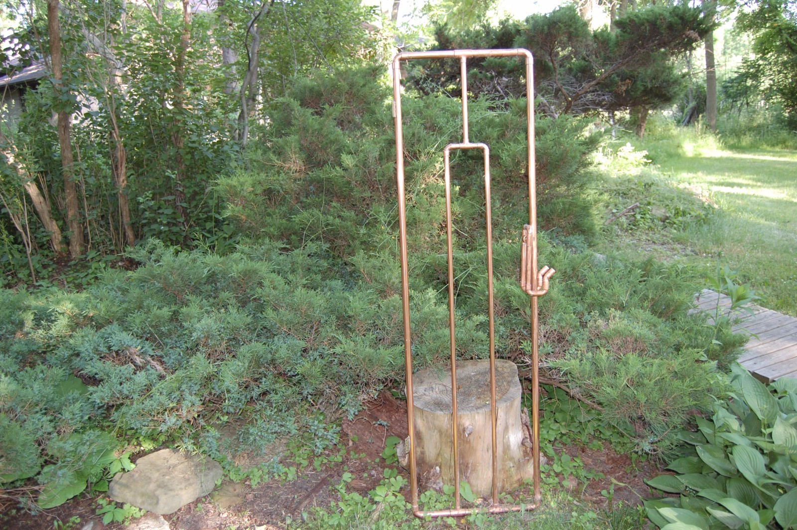Vintage - Copper Gates- hand made by local artist | eBay
