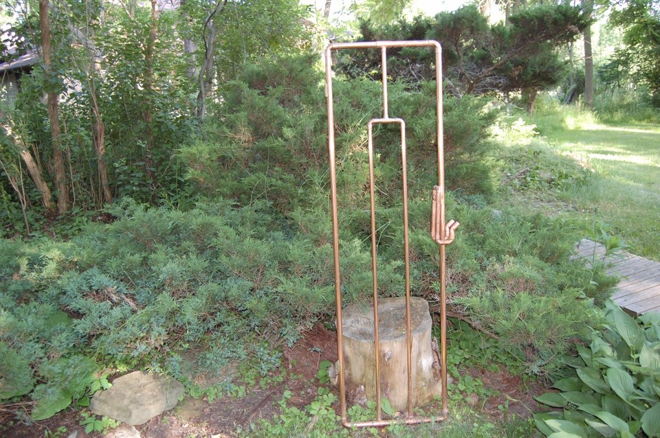 Vintage - Copper Gates- hand made by local artist | eBay