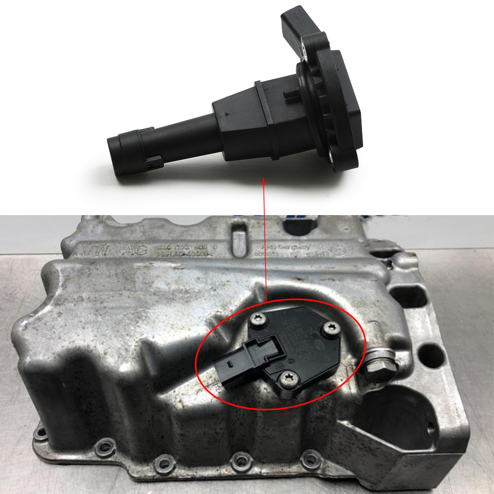 03F907660E 06L907660C Oil Level Sensor for Jetta Tiguan Audi A5 A6 Q5 ...