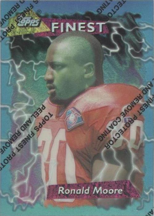 1995 Topps Finest - Ronald Moore #154 Refractor for sale online | eBay