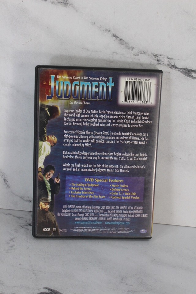 Judgement (DVD, 2001) Mr. T / Corbin Bernsen / Jessica Steen ...