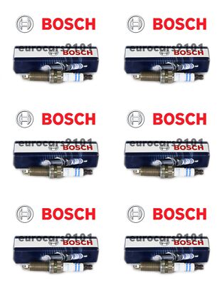 Bosch Spark Plugs ZR7SI332S 12120035531 Set of 6 | eBay