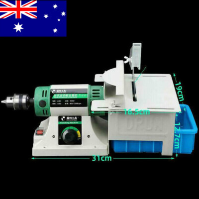 220V 750W Jewelry Polishing Machine Rock Lathe Polisher Bench Buffer ...