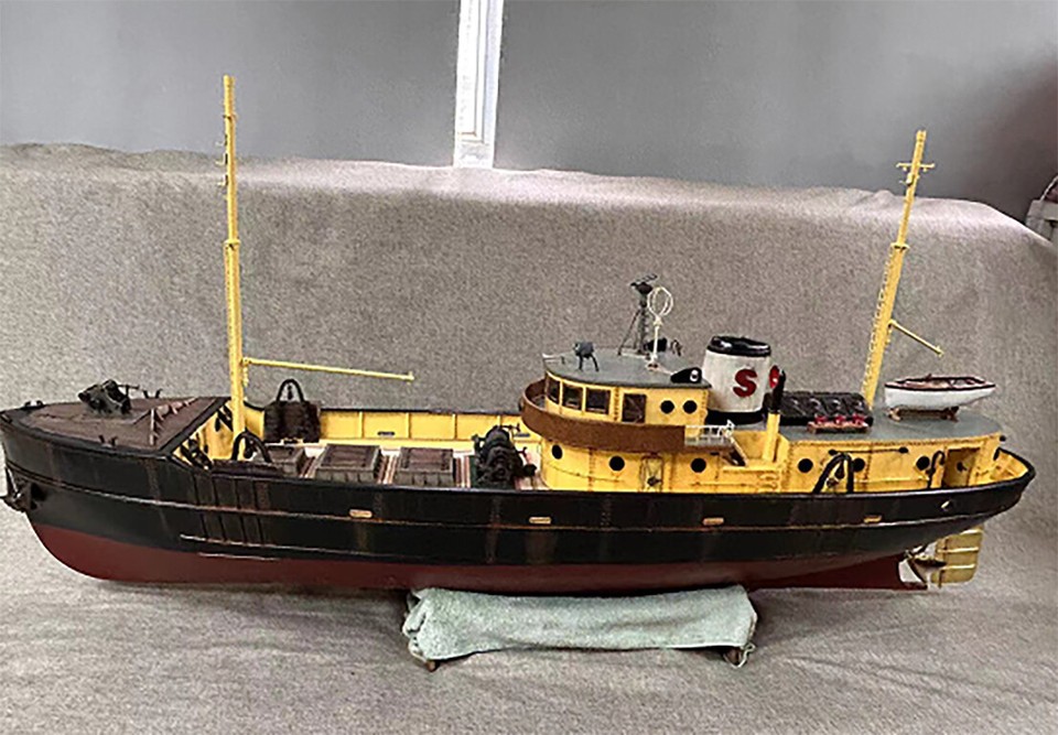 SIRIUS Fishing Trawler 1.2m 47.2" 1:50 Adventures of Tintin RC Model ...