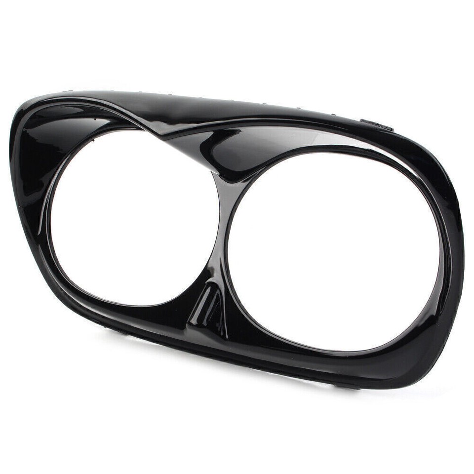 Headlight Bezel Scowl Outer Light Fairing Fit Harley Road Glide FLT 98 ...