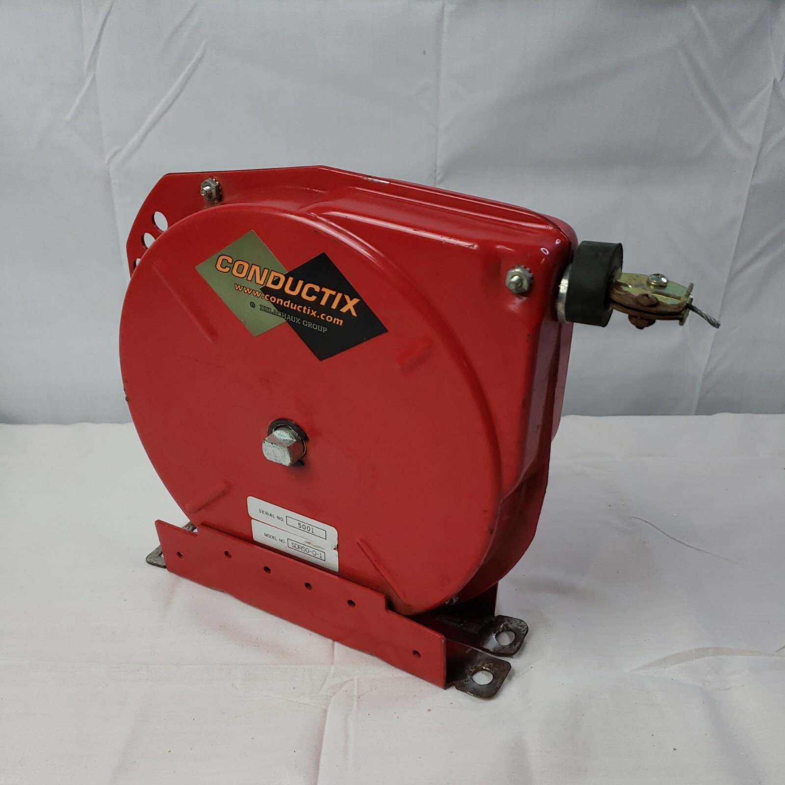 Conductix 50 Ft Stranded Cable Grounding Reel Spring Driven Reel SDR50 ...