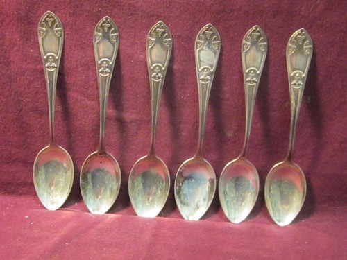 6pc 830S Silver Sweden Coffee SPOON 5 1/4" 85 grams no monogram | eBay