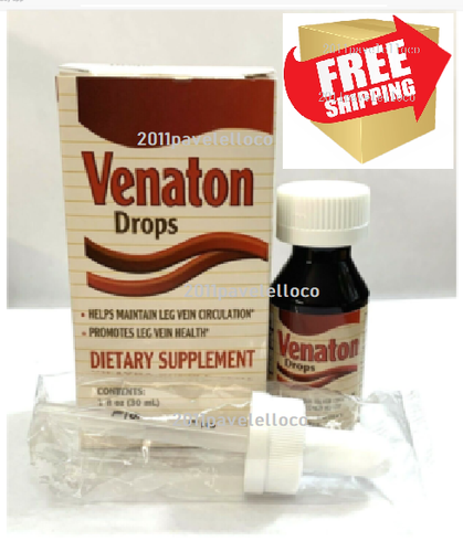 Venaton Drops 1 Oz for Leg and Vein Health para la salud de las piernas ...