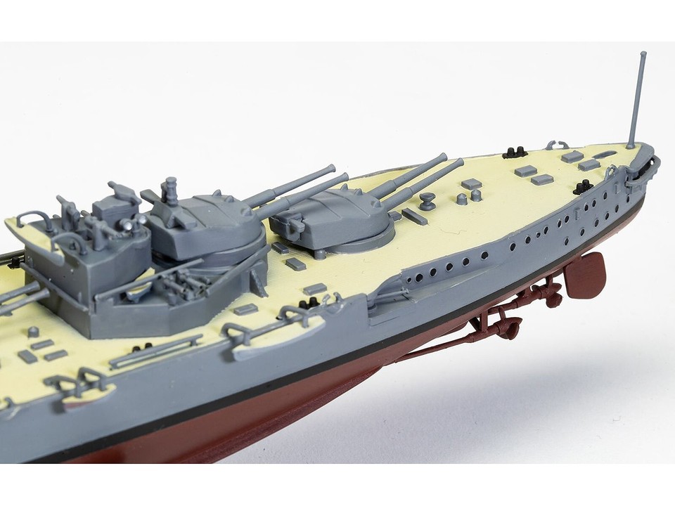 LEVEL 3 MODEL KIT HMS IRON DUKE FRIGATE 1/600 SCALE MODEL BY AIRFIX ...