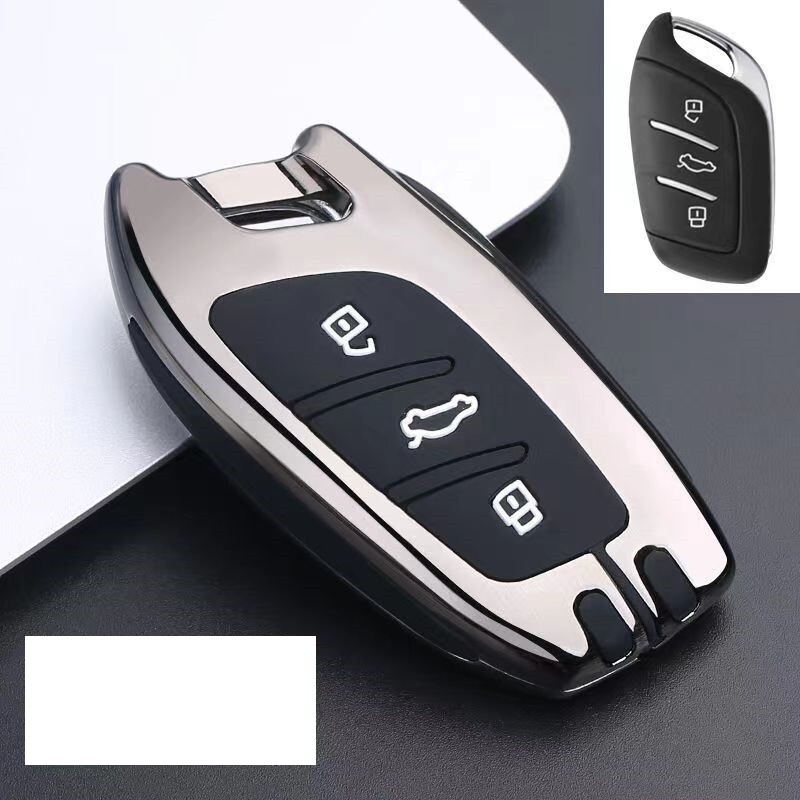 Zinc Alloy Remote Key Fob Case Cover For MG ZS EV 2022 HS MG3 MG5 MG6 ...
