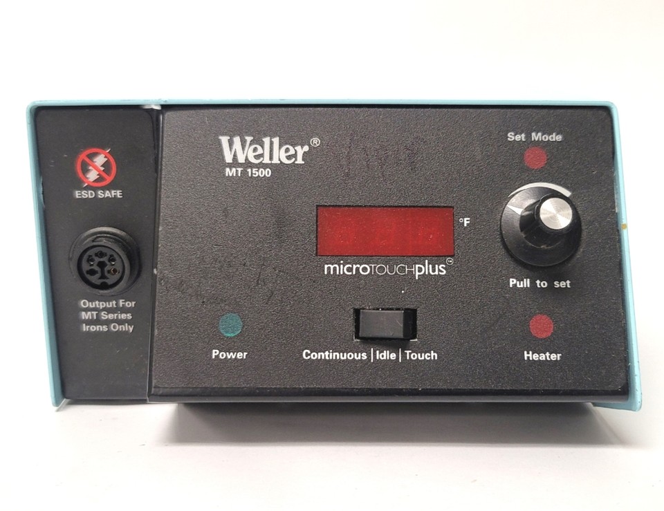 Weller MT1500 Micro Touch Soldering Station With MT1501 400-800°F, 150W ...