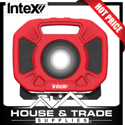 Intex LED Work Light 4000 Lumens 40W Cordless Rechargeable Lumo ...