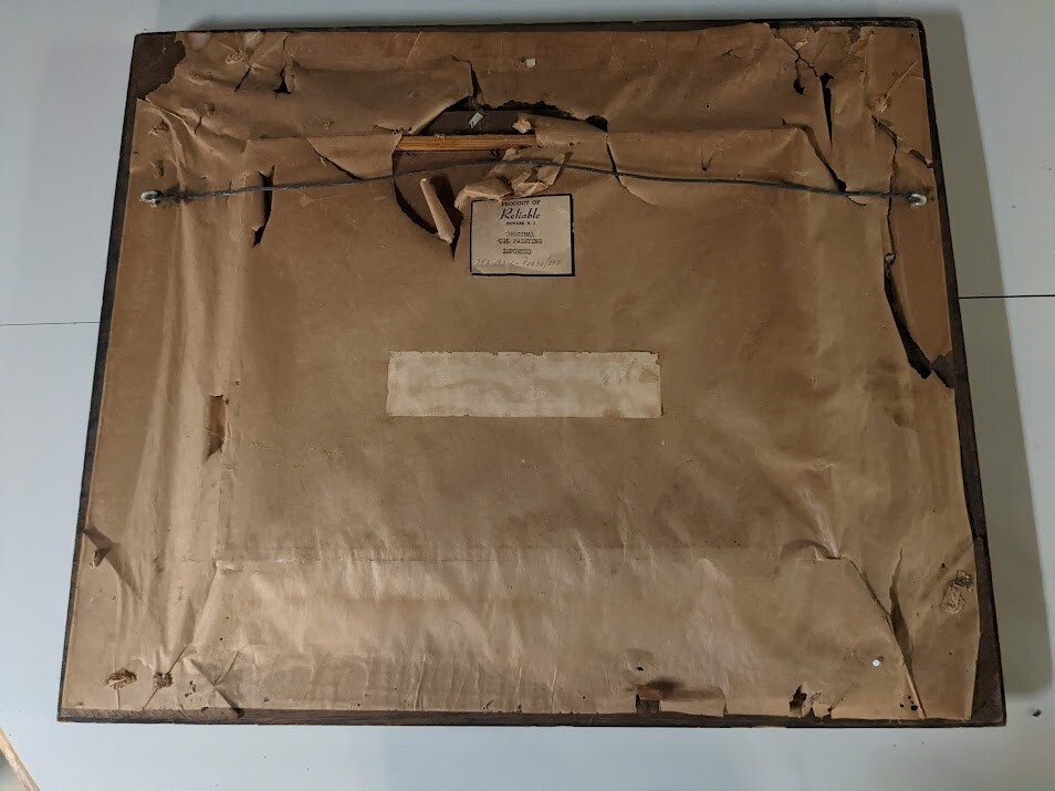 Artist, "Verner" Original Art American Southern Woman & Children ...