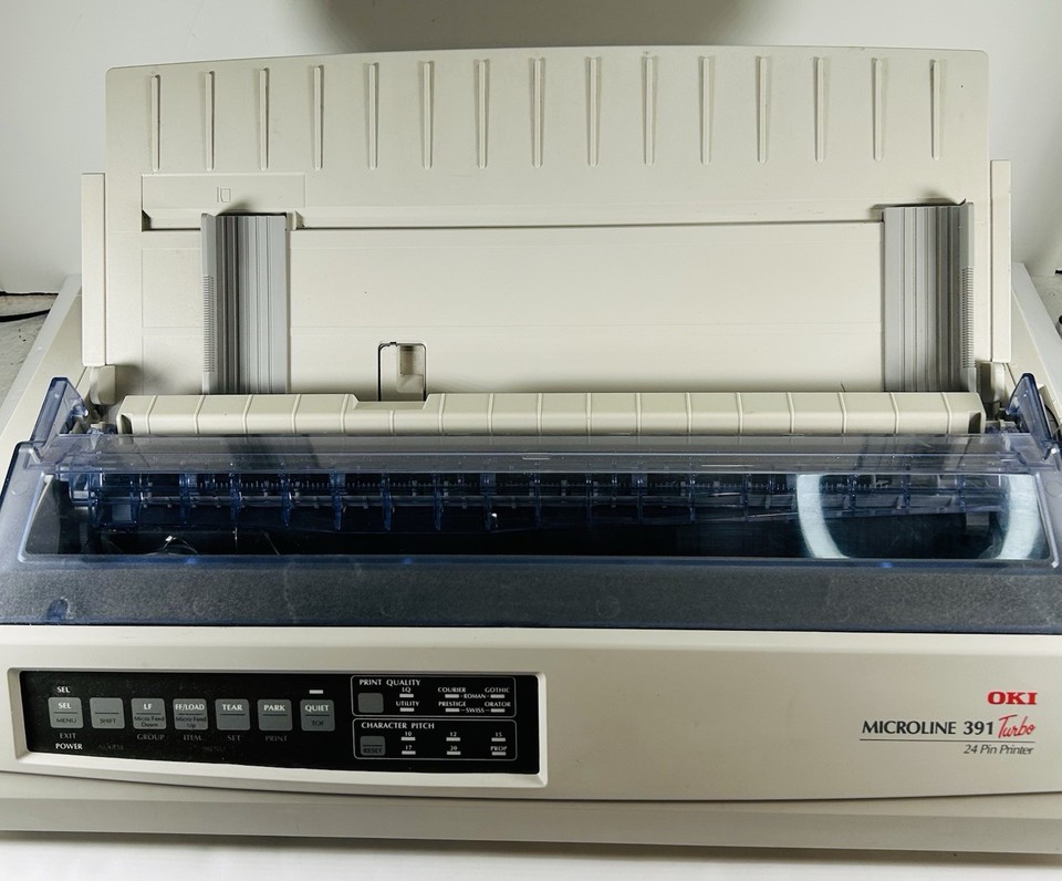 Oki Microline 391 Turbo 24 Pin Printer GE7400A Read Details | eBay