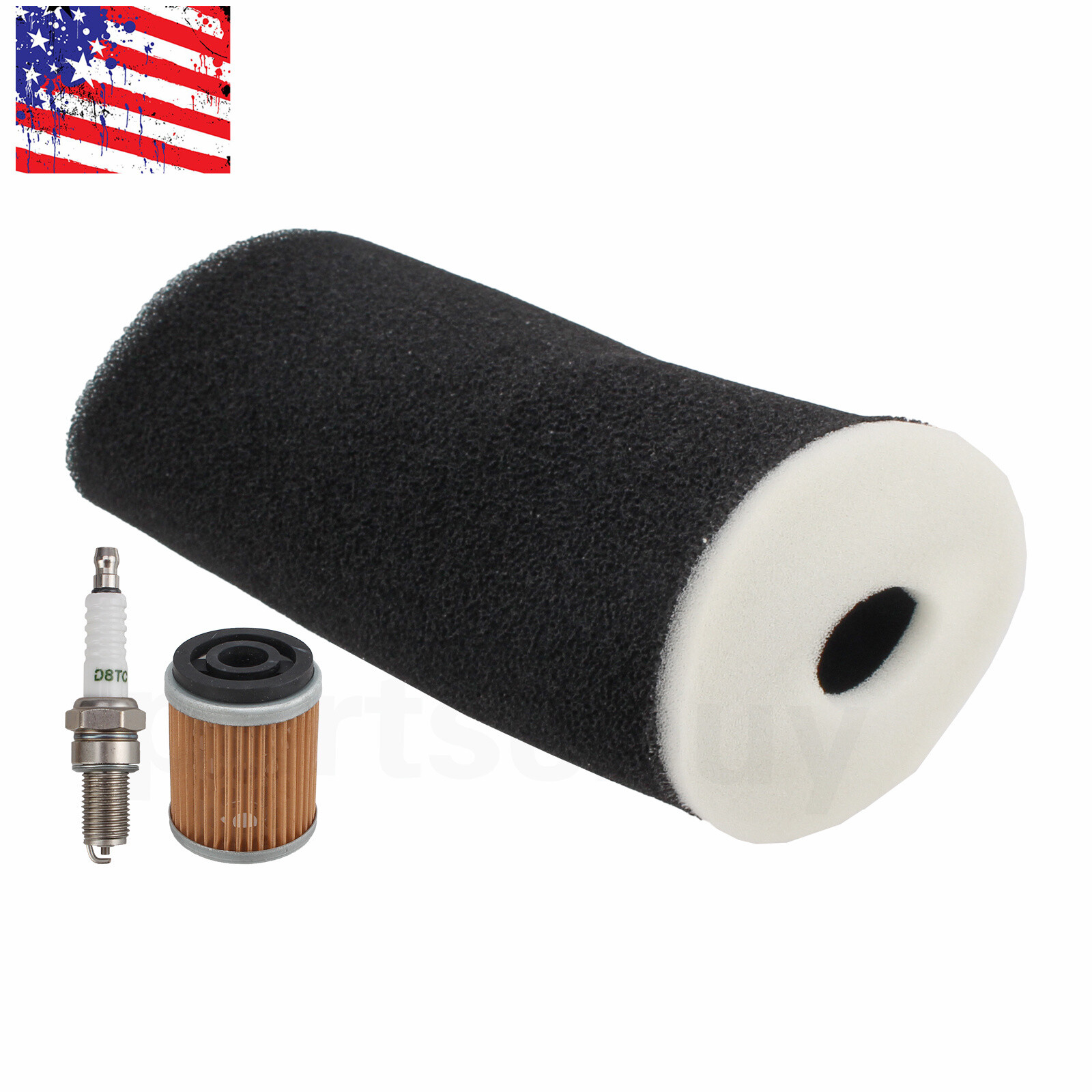 AIR FILTER FOR YAMAHA WARRIOR 350, WOLVERINE 350 4X4 RAPTOR 350 GRIZZLY ...