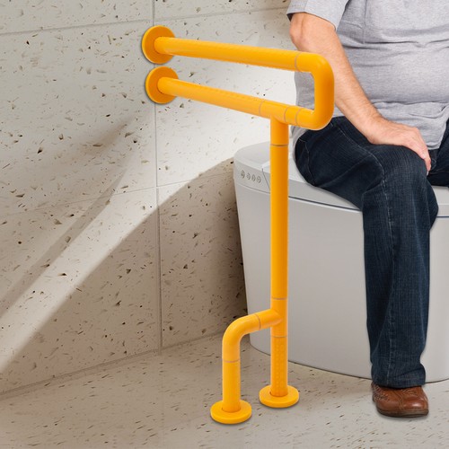 Grab Bar Rail in Bathroom, Bathroom Safety Bar, Max 300kg Toilet Safety ...