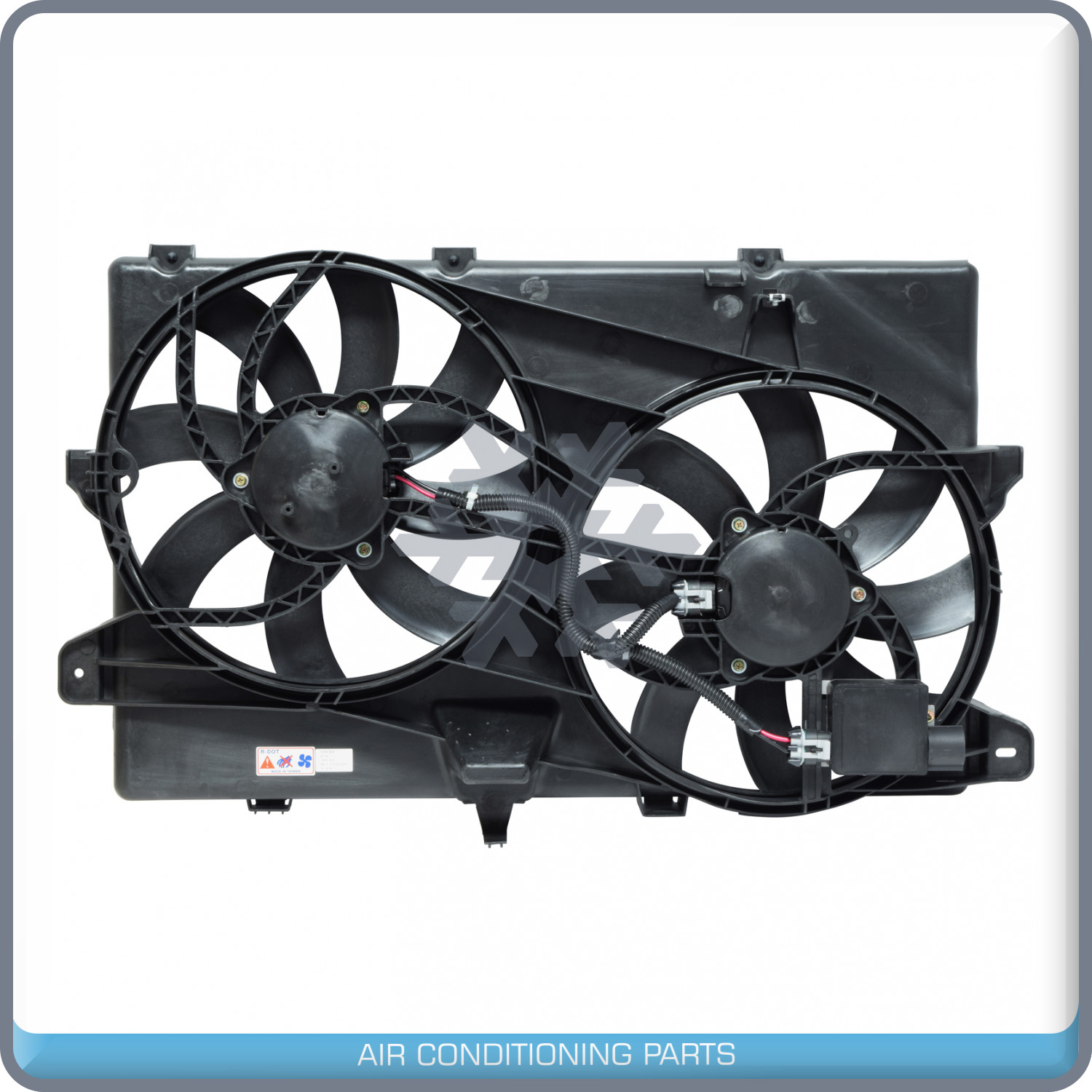 FOR 07-15 LINCOLN MKX FORD EDGE 2.0L-3.7L RADIATOR COOLING FAN SHROUD ...