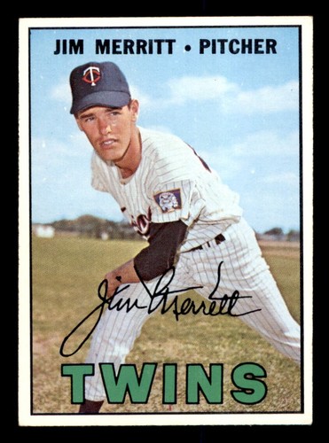1967 Topps Baseball #523 Jim Merritt EX/MT *e1 | eBay